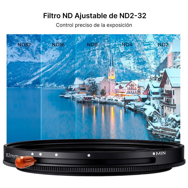 Filtro Densidad Neutra Variable y CPL K&F Concept 58mm. Serie Nano-X ...