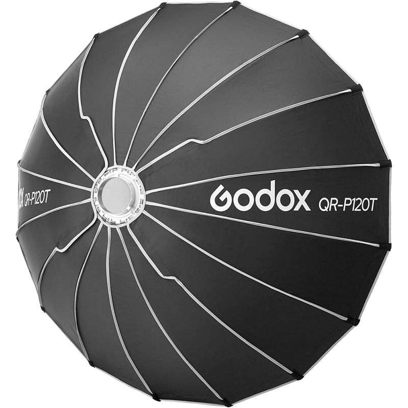 Caja Suavizadora Parabólica Compacta Godox 120 cm. Armado Rápido ...